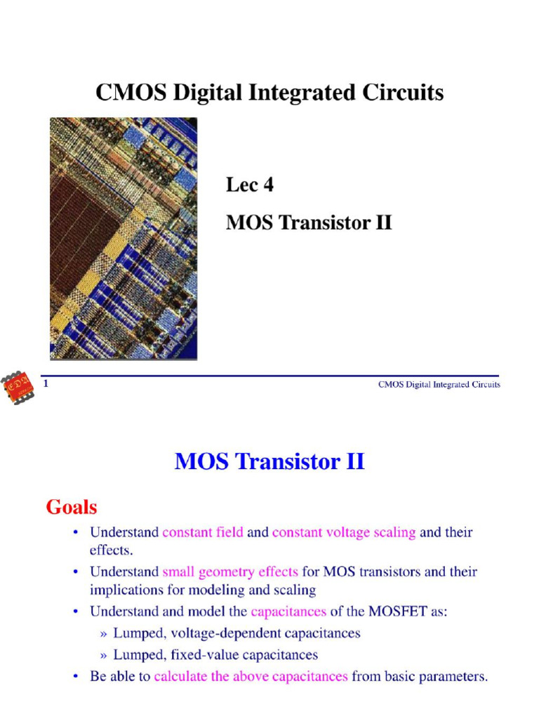 Mos Transistor II | PDF