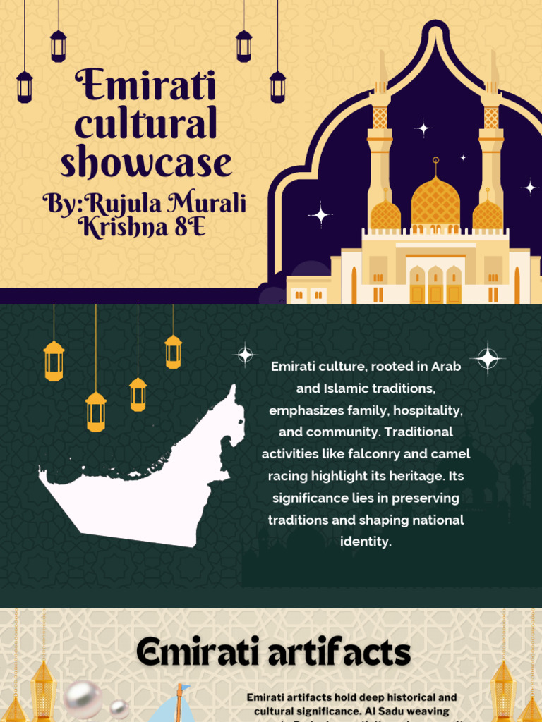 Emirati Culture: Heritage and Identity | PDF | Social Science | Travel