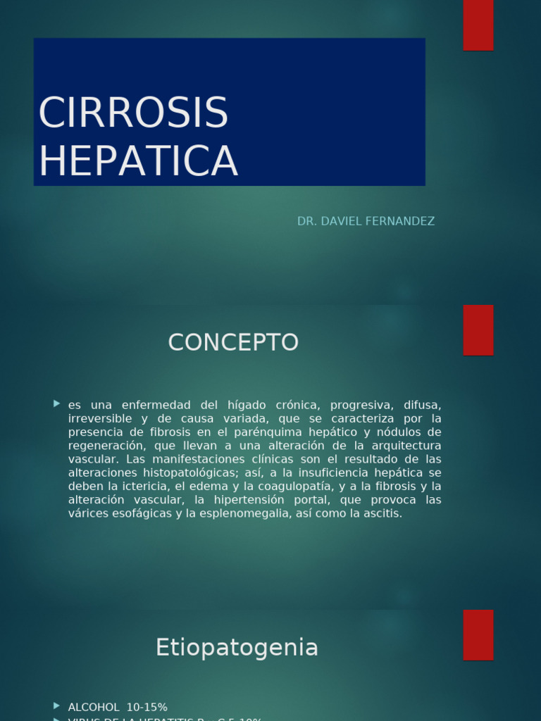CIRROSIS HEPATICA | PDF | Cirrosis | Hepatocito