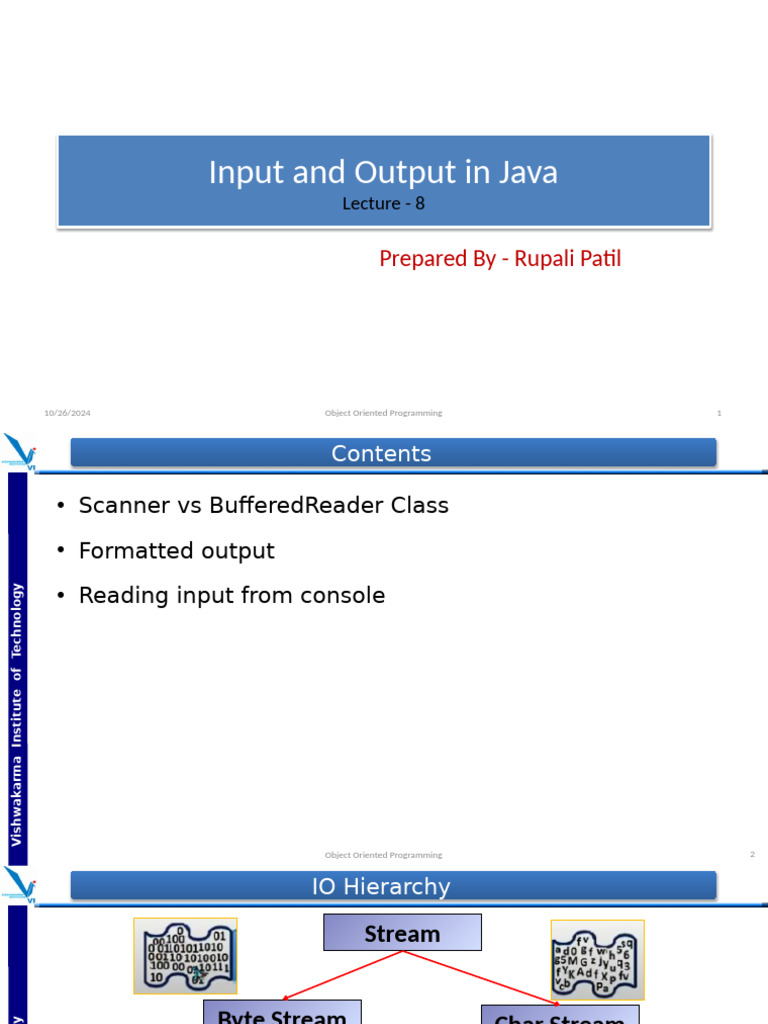 Java Input and Output: Scanner vs BufferedReader | PDF | Input/Output | String (Computer Science)