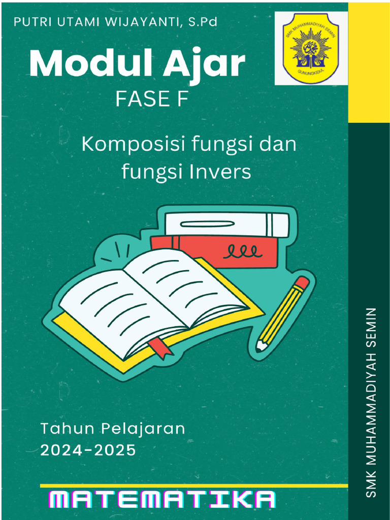 Modul MTK Komposisi Fungsi Kelas Xi | PDF | Karier & Perkembangan