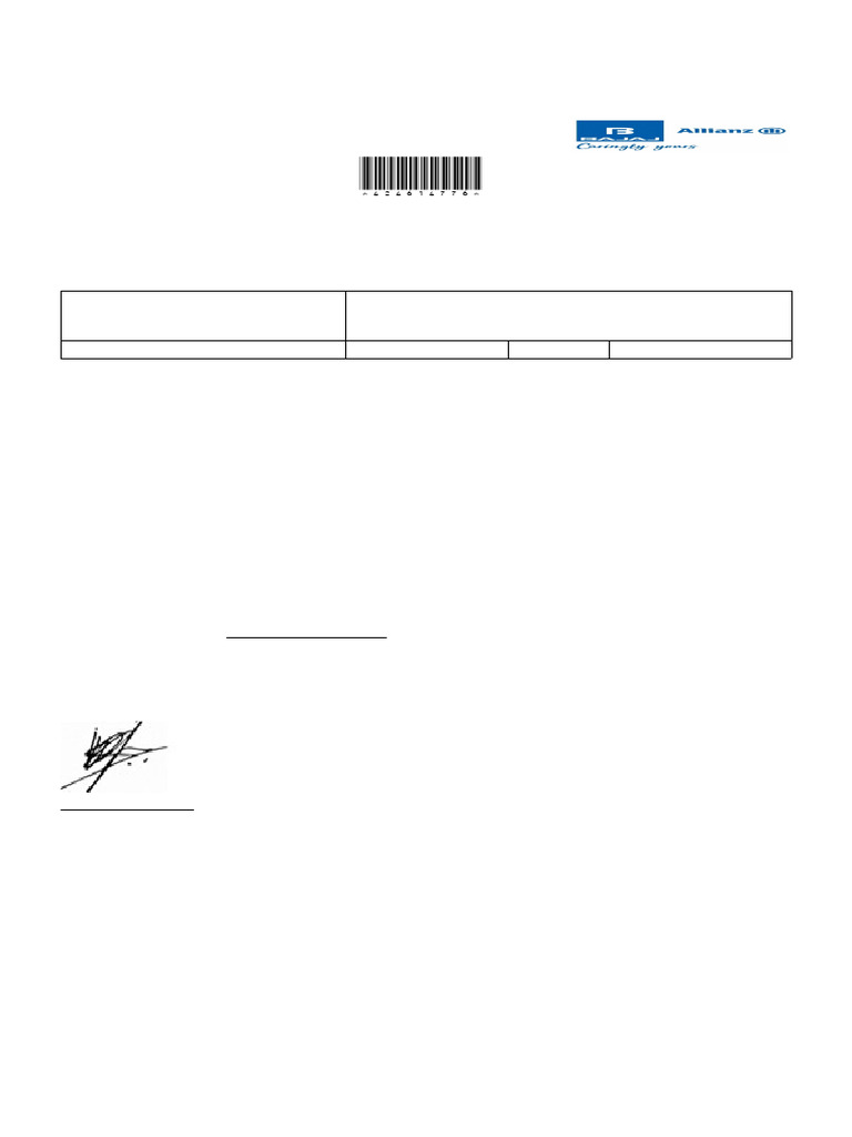 Policy Document BajajAllianz General Insurance | PDF | Insurance ...