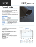 Pyrogel XTE Datasheet English v4.1 | PDF | Thermal Insulation | Thermal ...