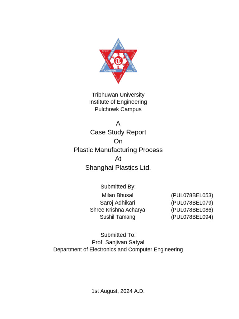 Case Study - Merged-2 | PDF | Extrusion | Computer Engineering