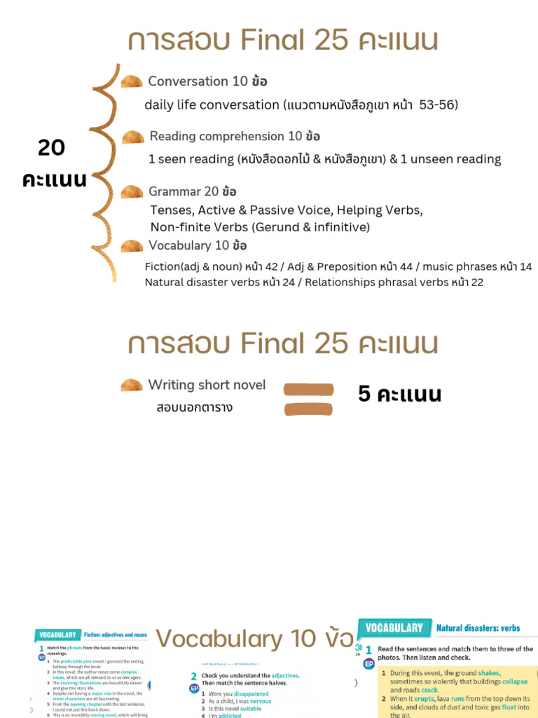 แนวข้อสอบFinal อ32101 2024 | PDF