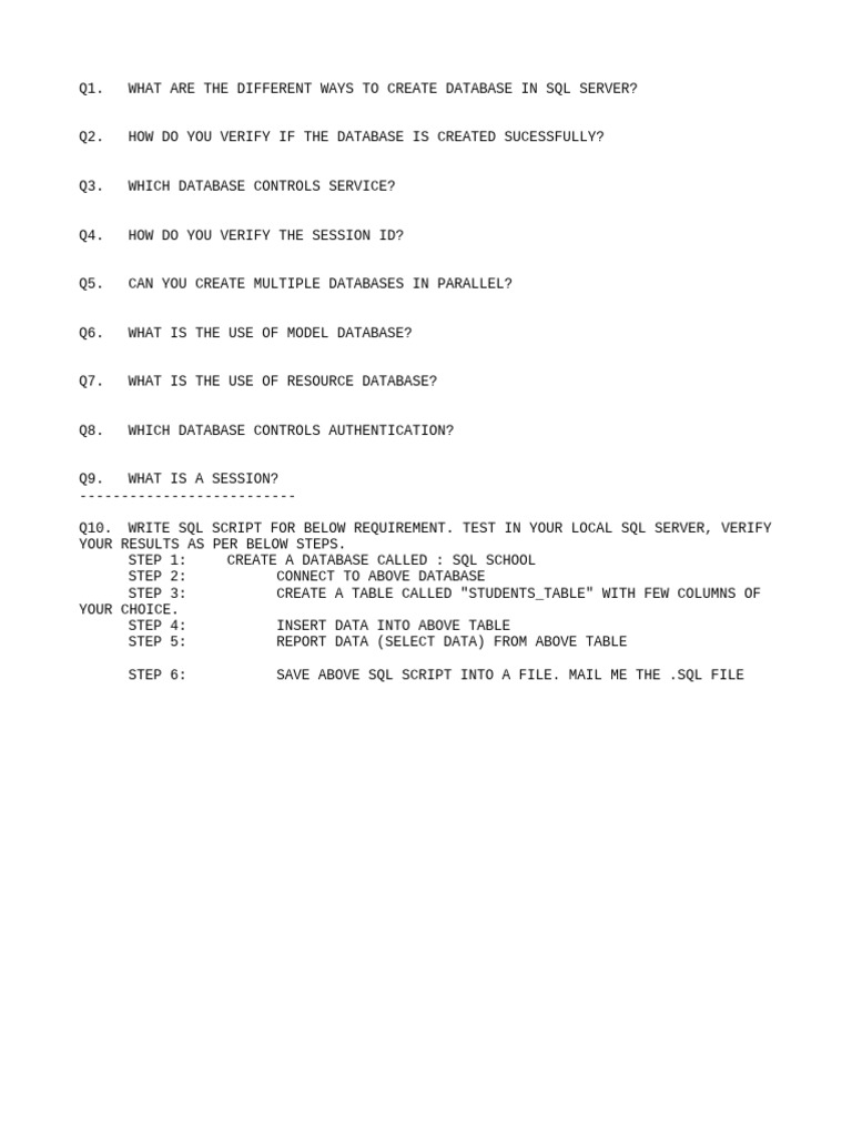 3 3 Interview Questions | PDF