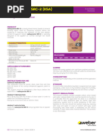 TDS Weberpremix SP-33 - UAE | PDF | Plaster | Mortar (Masonry)