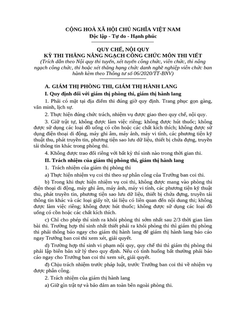 Quy CH¿ Thi Trên GI Y | PDF