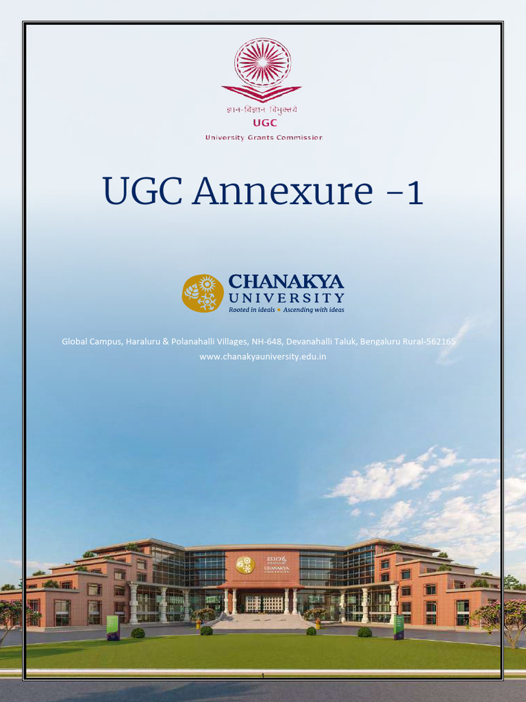 UGC Application For Recognition U.s2f of UGC | PDF