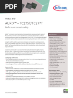 AURIX™ TC39xXX/TC39xXP: Product Brief | PDF | Flash Memory ...