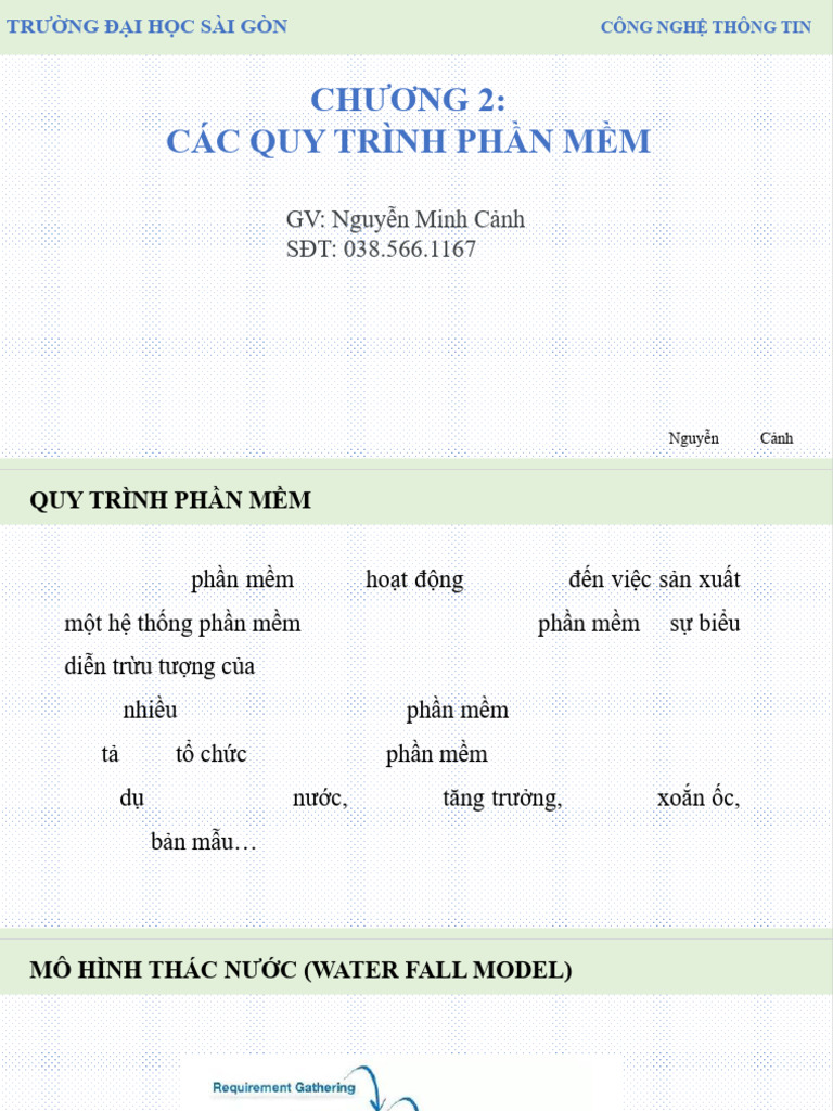 B02 Chuong2 QuyTrinhMoHinh | PDF