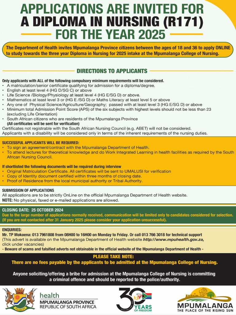 Advert 2025 | PDF