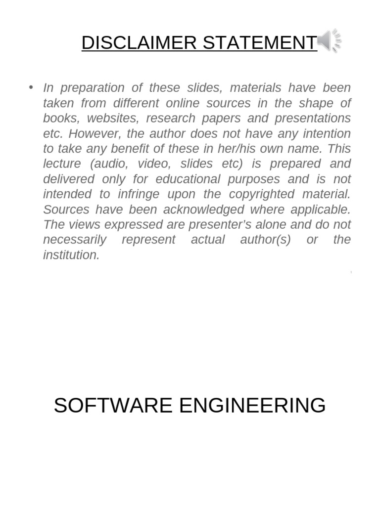 Software Engineering Lecture 1 | PDF | Software | Software Engineering Software Engineering Lecture 1 | PDF | Software | Software Engineering