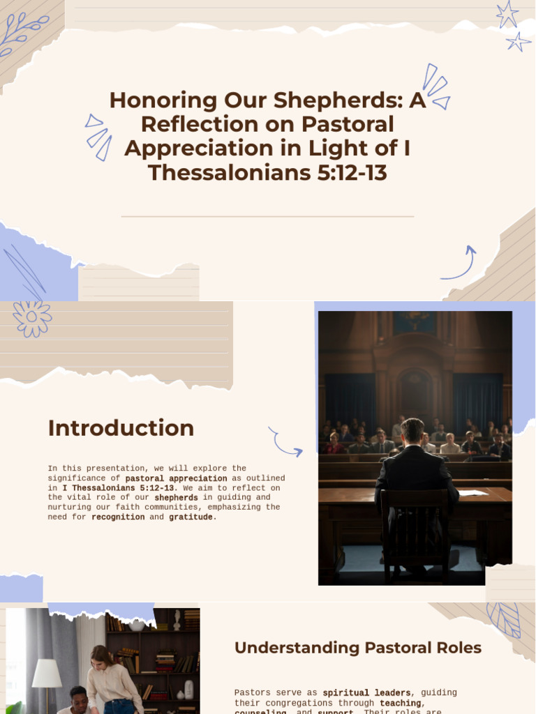 Honoring Our Shepherds A Reflection On Pastoral Appreciation in Light ...