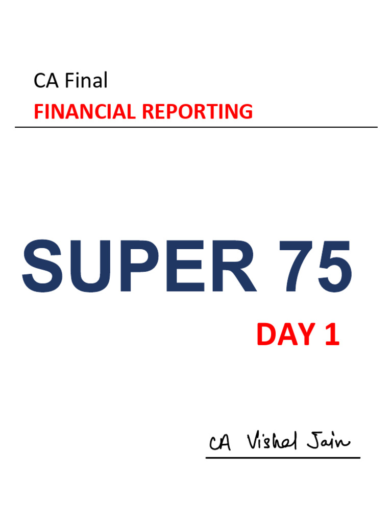 Super 75 - Day 1 - Vishal Jain | PDF | Private Sector | Economies