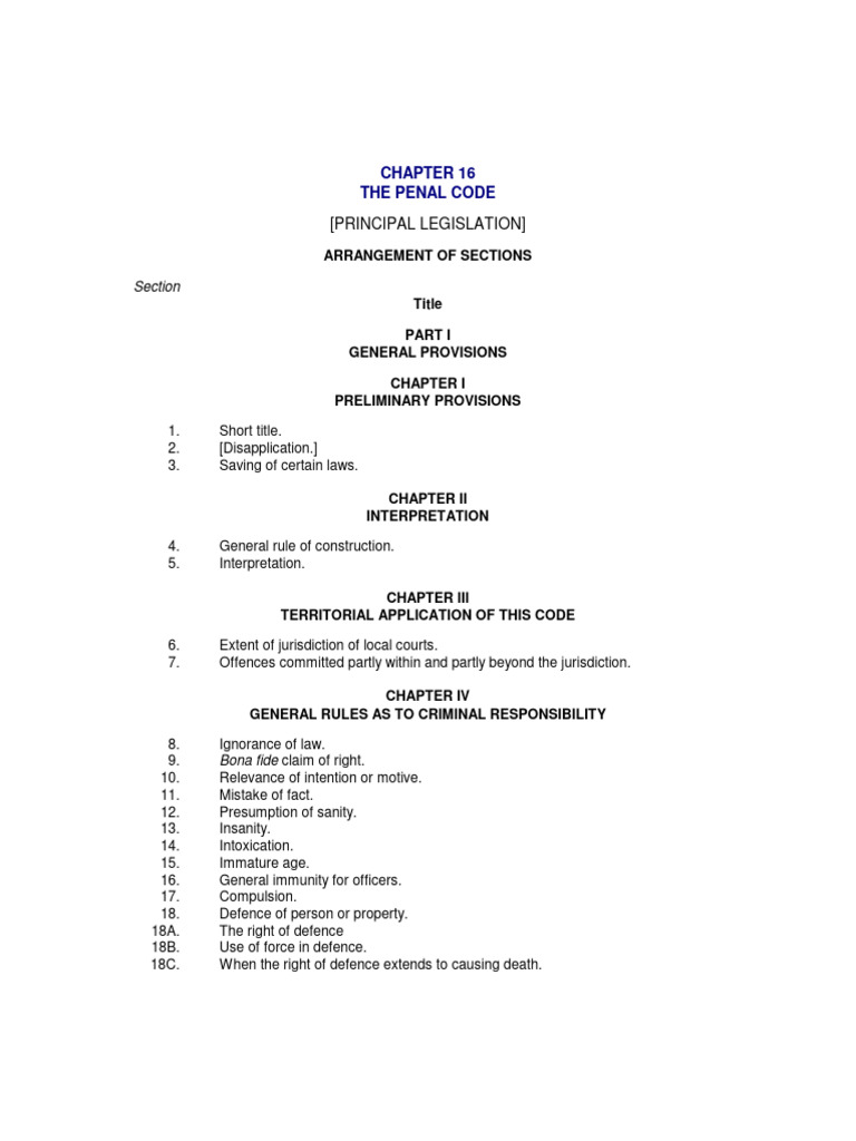 Tanzania Penal Code | PDF | Burglary | Theft