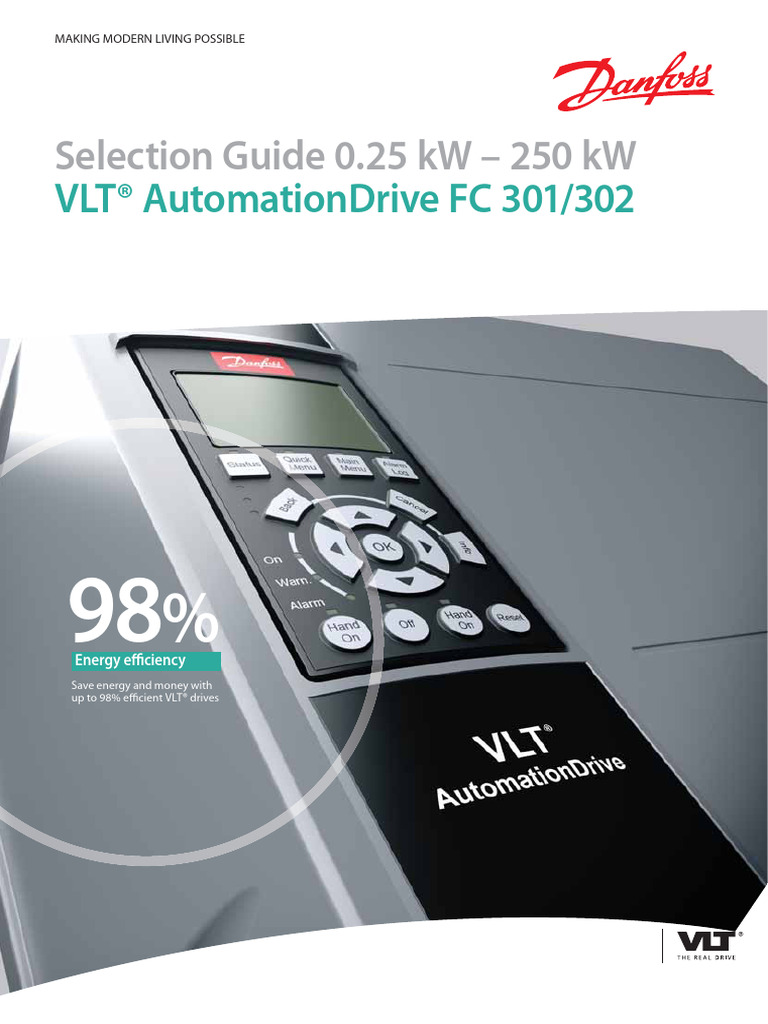 Danfoss AutomationDrive Selection | PDF | Electric Motor ...