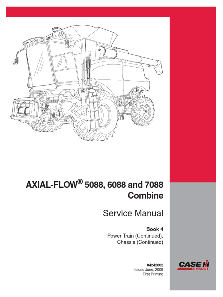 50-7088 SM Power Train - Chassis | PDF | Screw | Belt (Mechanical)