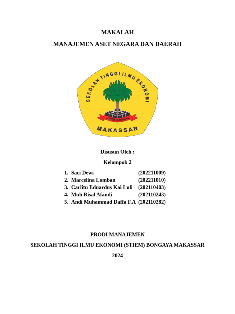Makalah Kel. 2 Mnj. Aset Negara dan Daerah | PDF