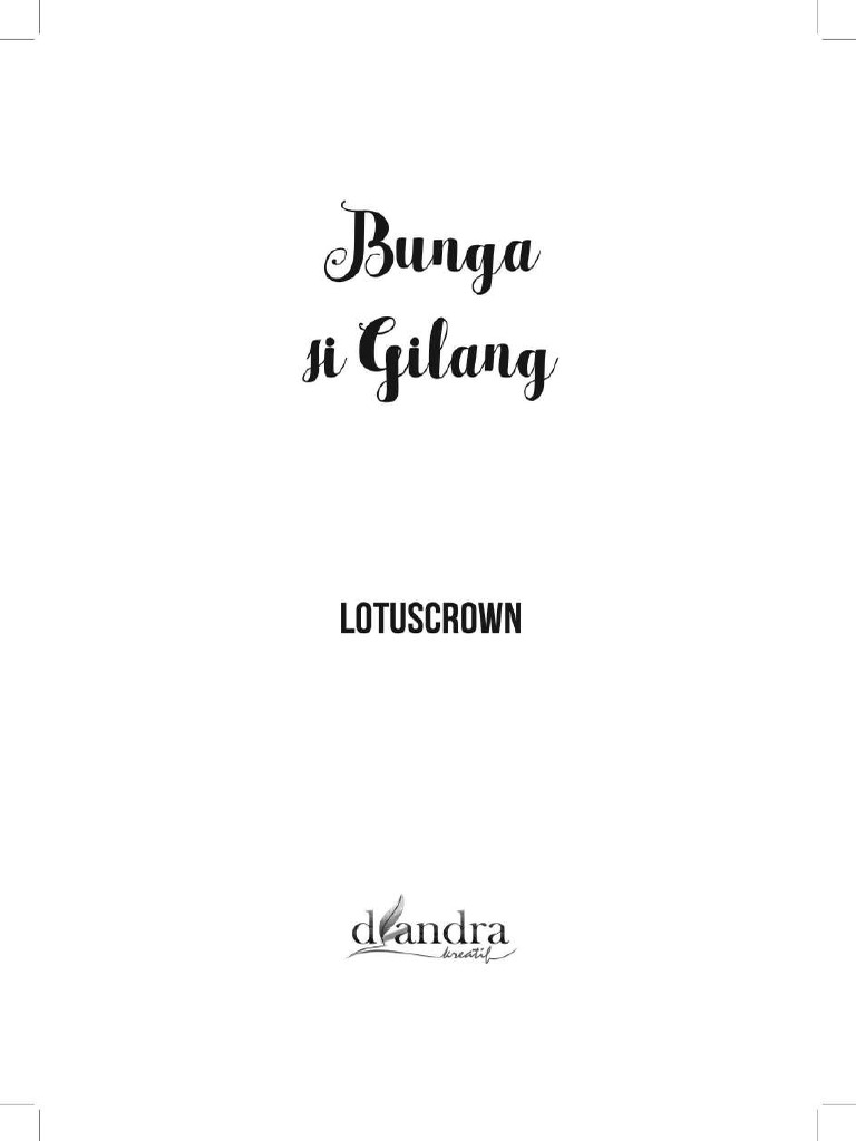 Lotus Crown - Bunga Si Gilang (SFILE | PDF