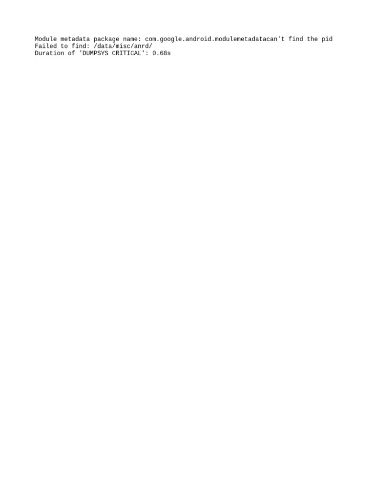 Bugreport X657C GL QP1A.190711.020 2024 10 23 06 33 15 Dumpstate - Log 27646 | PDF