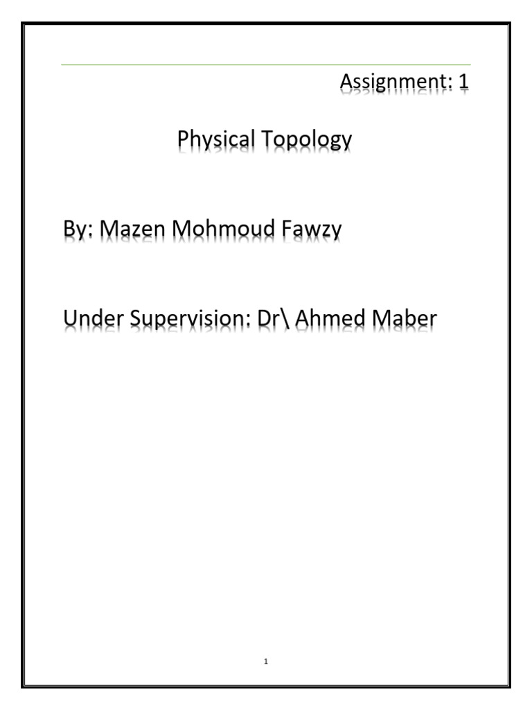 Types of Physical Topologies Explained | PDF | Network Topology ...