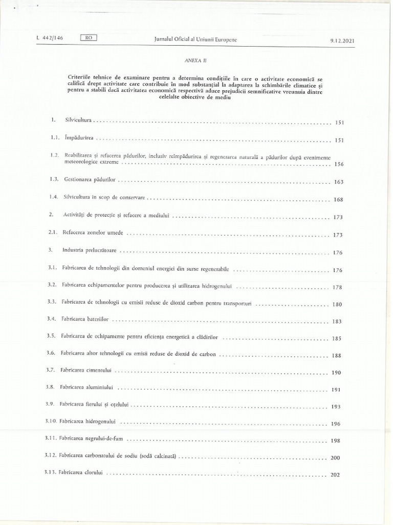 Anexa 2 Din Regulament | PDF