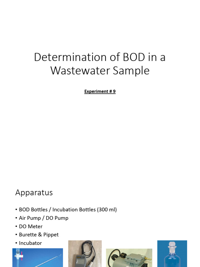 Exp 8+9 BOD & COD | PDF | Chemistry | Chemical Substances