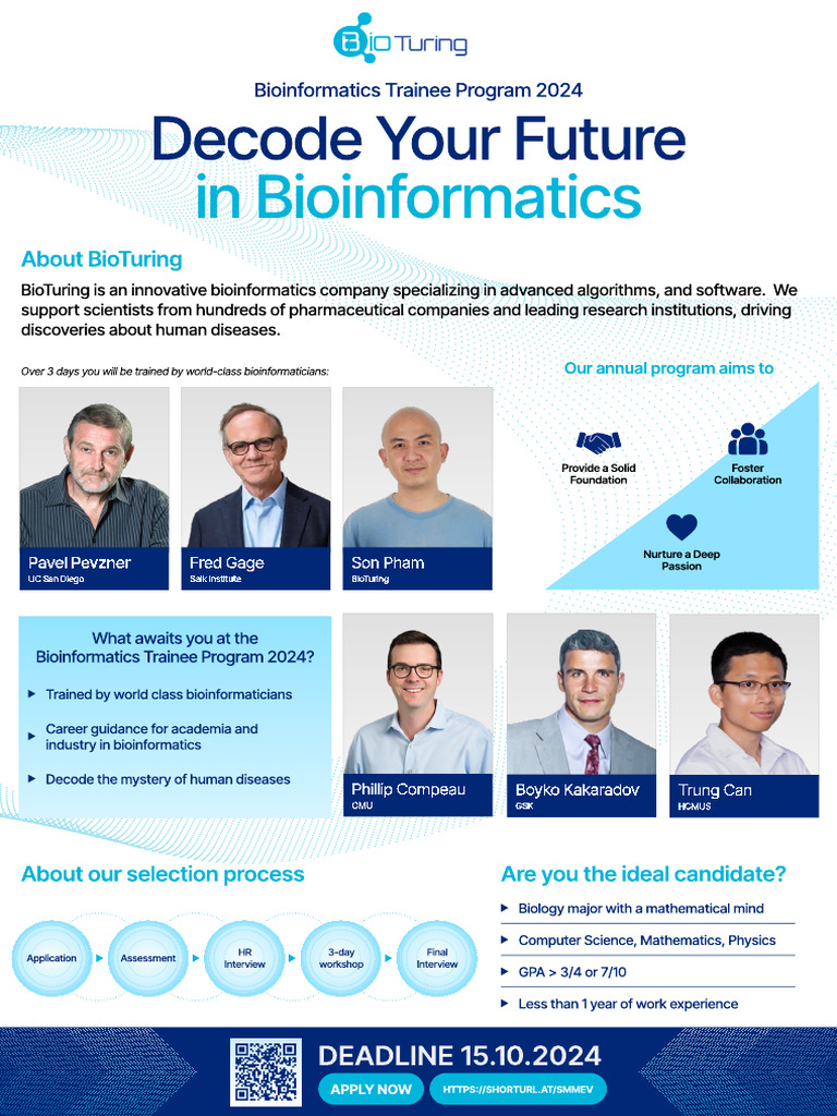 Flyer PDF | PDF | Bioinformatics | Mathematical And Theoretical Biology