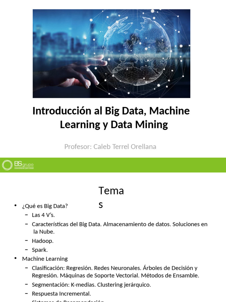 S1 - Clase 2 - Machine Learning | PDF | Aprendizaje automático ...