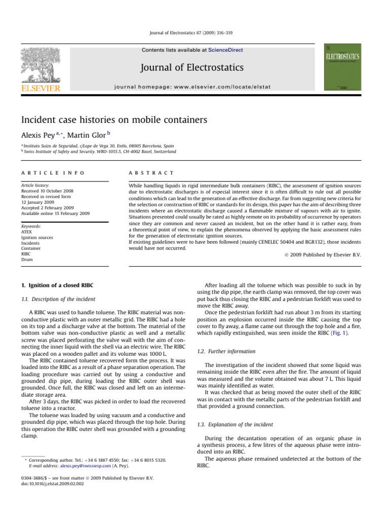 Mobile Container Incident Case Studies | PDF | Electrical Conductor ...