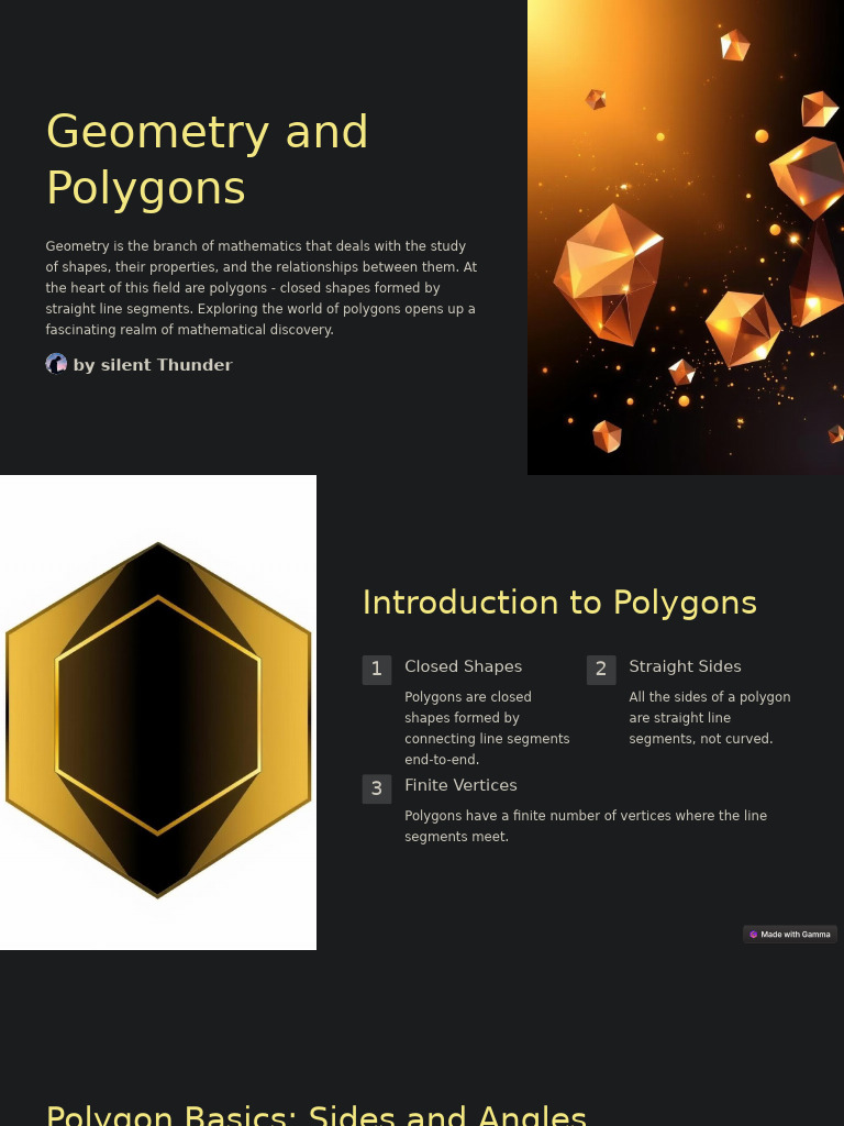 Understanding Polygons In Geometry Pdf Shape Polygon