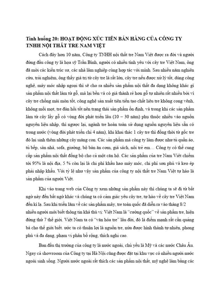 TINH HUONG - TRUYEN THONG | PDF