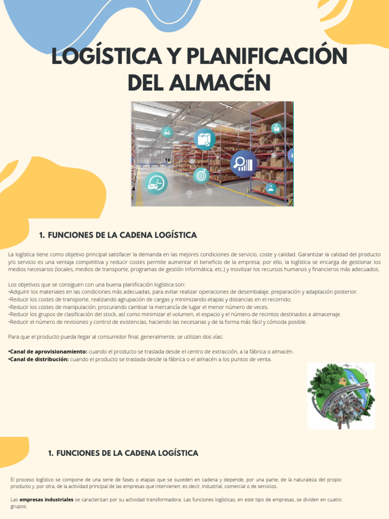 Logística y planificación de Almacén | PDF | Logística | Business