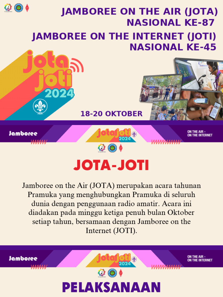 JOTA JOTI Nasional 2024 di Pacitan | PDF | Bisnis | Komputer