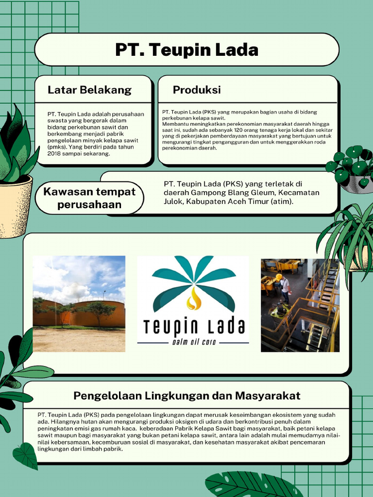 Poster AMDAL | PDF