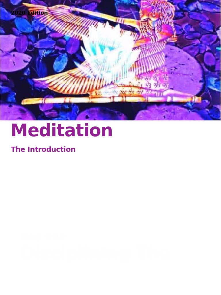 Meditation The Introduction | PDF | Meditation | Chakra