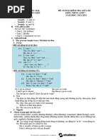 Đề Kiểm Tra Giữa Kì 1 - t.anh 9 | PDF