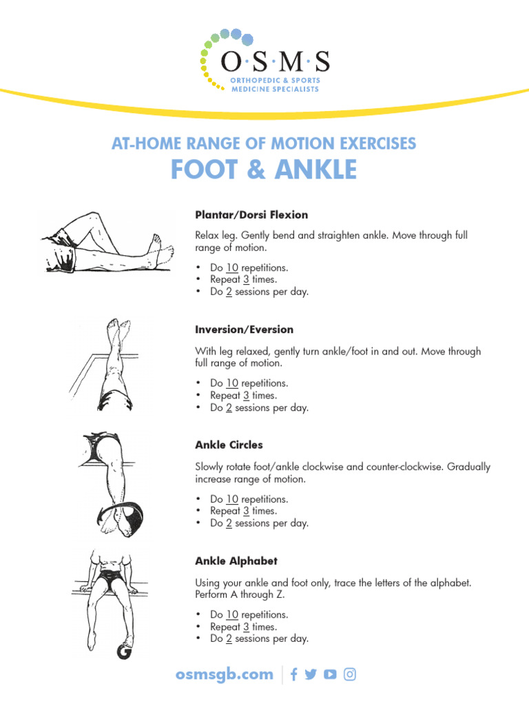 Foot Ankle | PDF | Anatomical Terms Of Motion | Foot