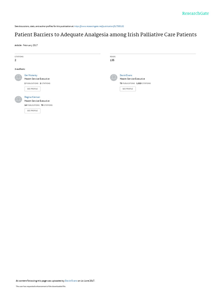 4.validation of The Japanese Version of The Barriers Questionnaire II ...