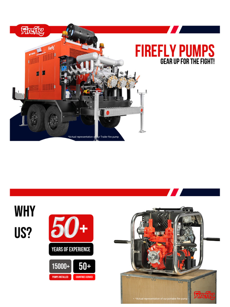 Firefly Pumps: Quality Fire Solutions | PDF