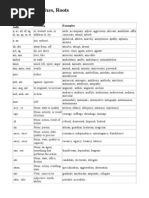 SAT Roots, Prefixes, and Suffixes Guide | PDF | English Language ...
