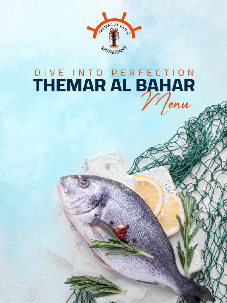 Final Menu Themar Al Bahar 2024 A5 - Compressed | PDF