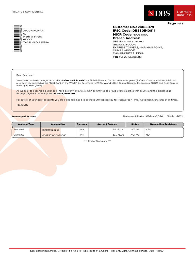 0d33010e0000002303000 ESTATEMENT 032024 0d33010e00000023 | PDF ...