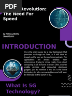 5G Technology Presentation | PDF