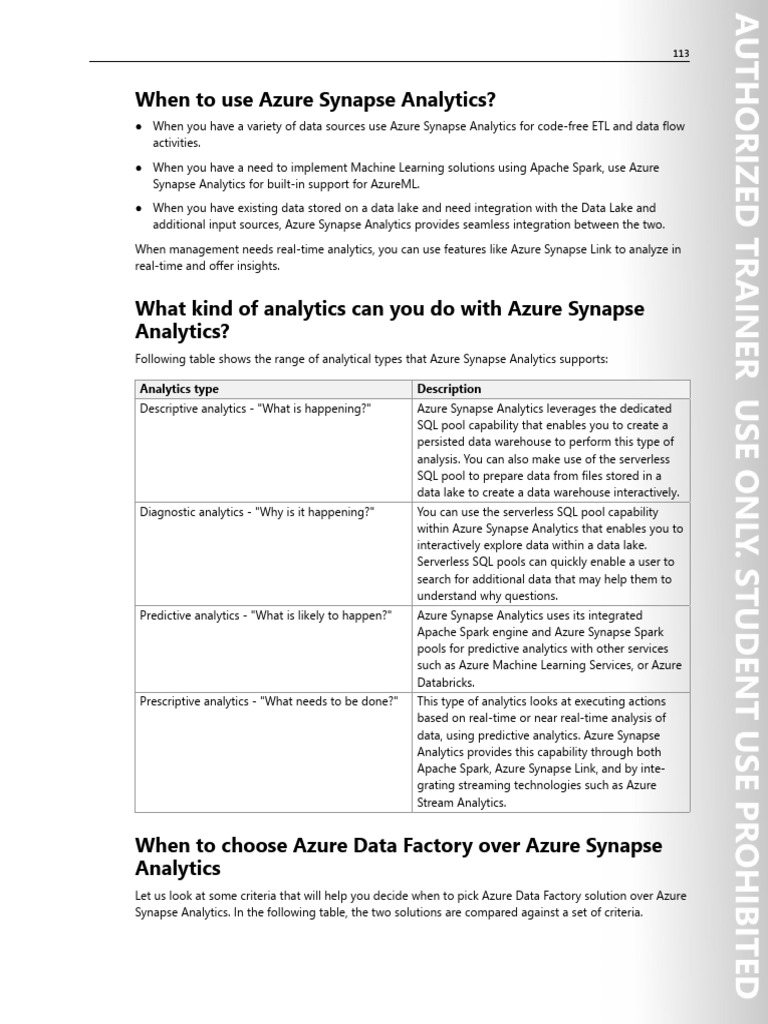 Azure Book 126 | PDF | Analytics | Microsoft Azure