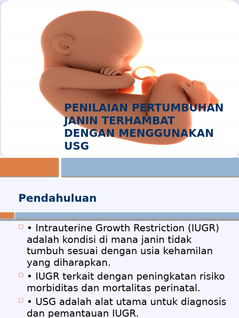 3.penilaian IUGR Dengan USG | PDF