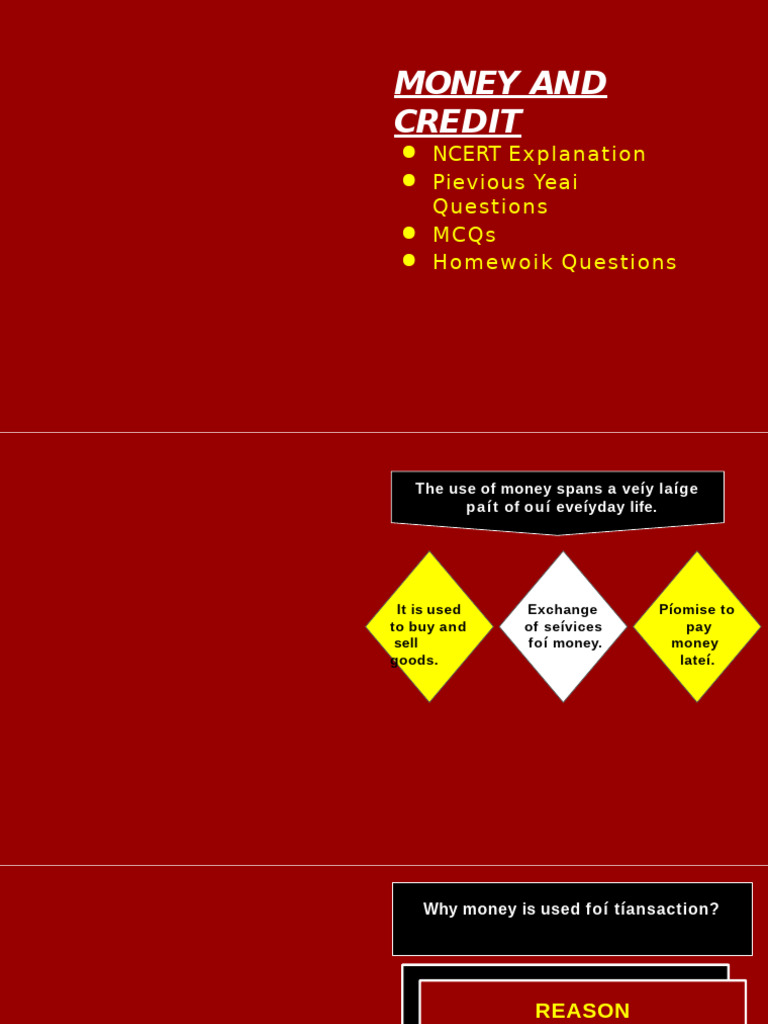 Money and Credit Full | PDF | Money | Banks
