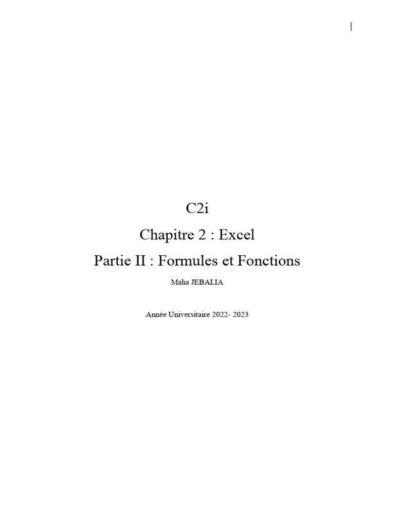 Formules de multiplication dans Excel | PDF | Microsoft Excel ...