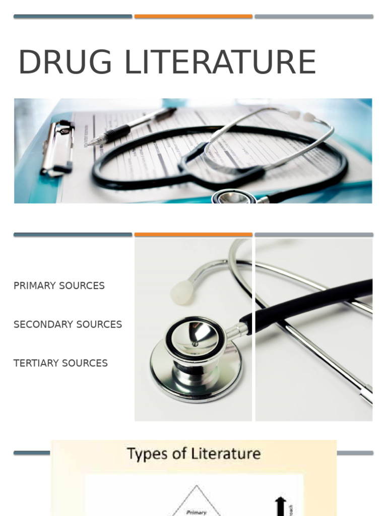 Understanding Tertiary Drug Literature | PDF